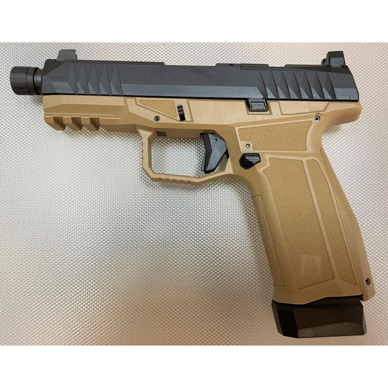 AREX Pištola Arex Delta X Tactical FDE 9x19 - Rojal Armory