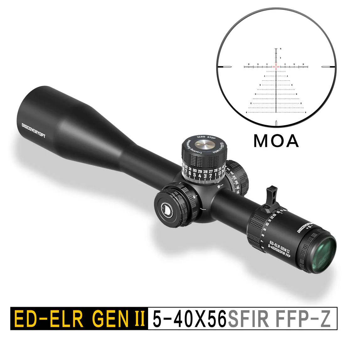 Daljnogled Discovery Optics ED-ELR GEN2 5-40X56SFIR FFP-Z（MOA） - Rojal ...